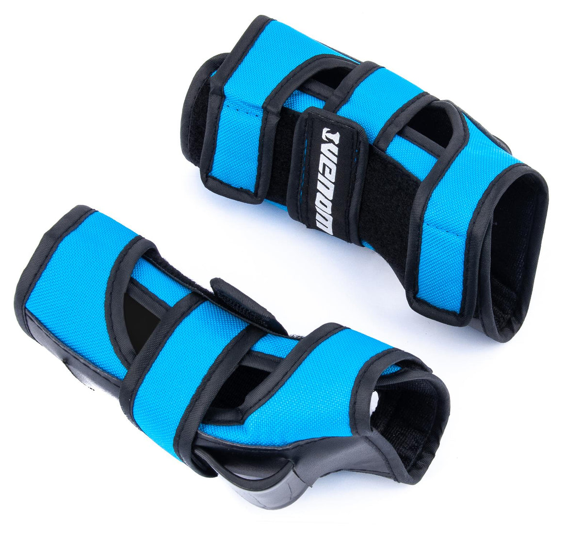 Venom Triple Knee/Elbow/Wrist Pad Set - Blue Black – Venom Skateboards
