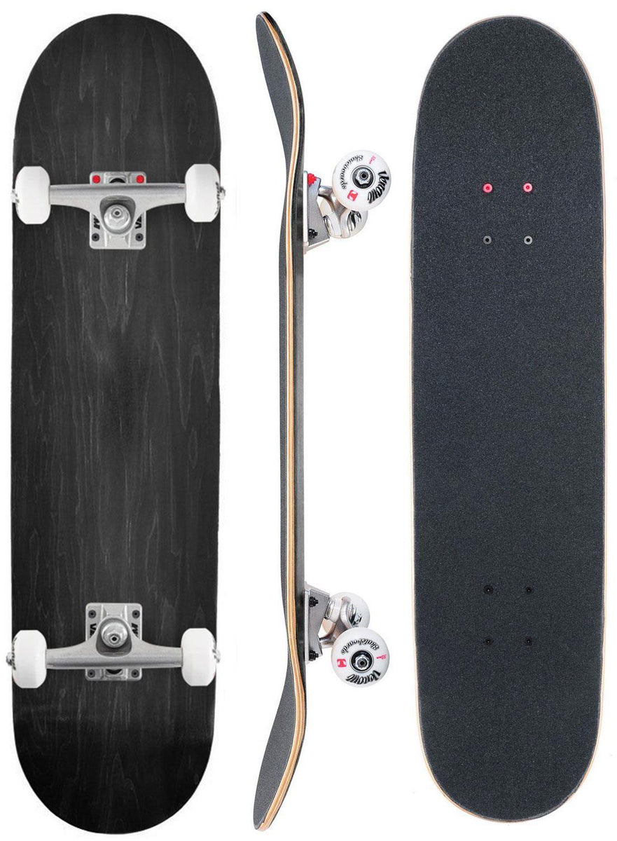 Venom Core Complete Built Skateboard - Black/Raw - 8.5 – Venom Skateboards