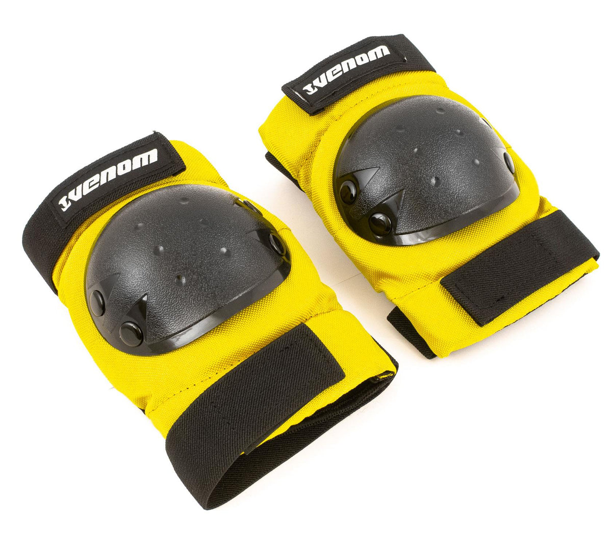 Venom Triple Knee/Elbow/Wrist Pad Set - Yellow Black – Venom Skateboards